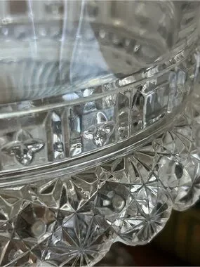 Dining | Dalzell Gilmore Leighton Glass Pedestal Compote Bowl Stand ...